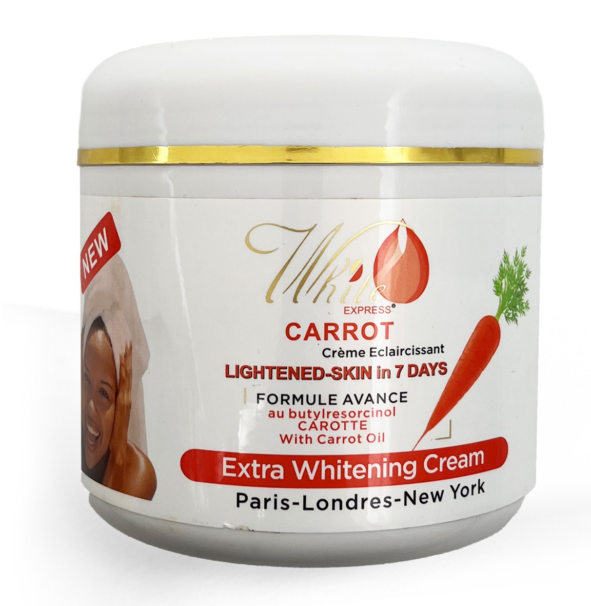 WHITE EXPRESS CREAM 500G 7DAYS - FreshTropical