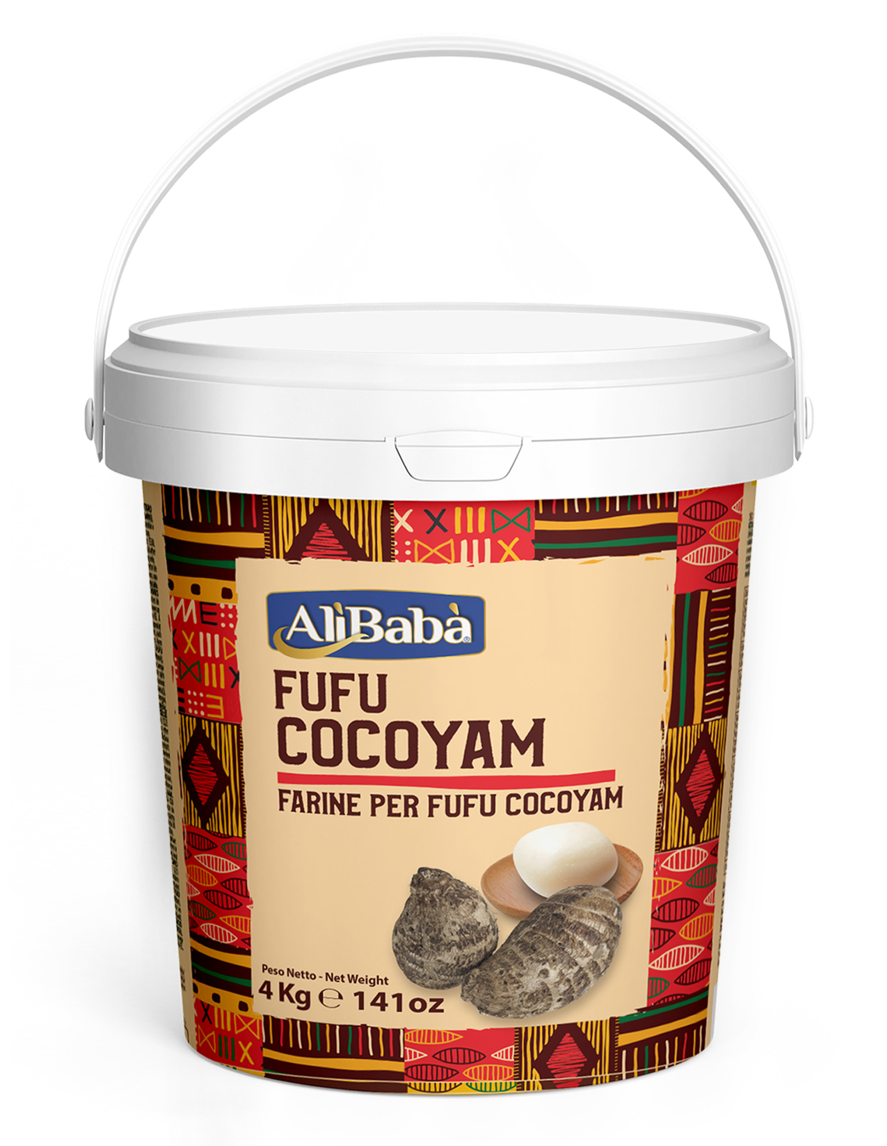 FUFU COCO YAM ALI BABA 4KG BUCKET - FreshTropical