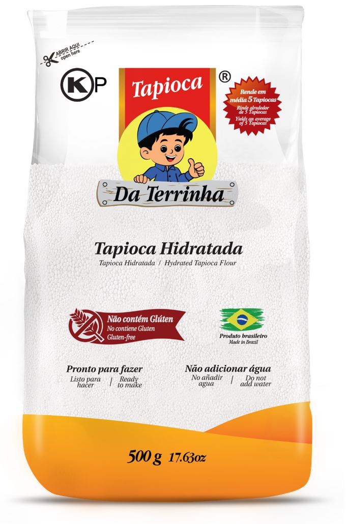 TERRINHA TAPIOCA HIDRATADA 24X500G - FreshTropical