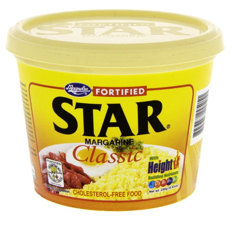 PH STAR MARGARINE 72X250G - FreshTropical