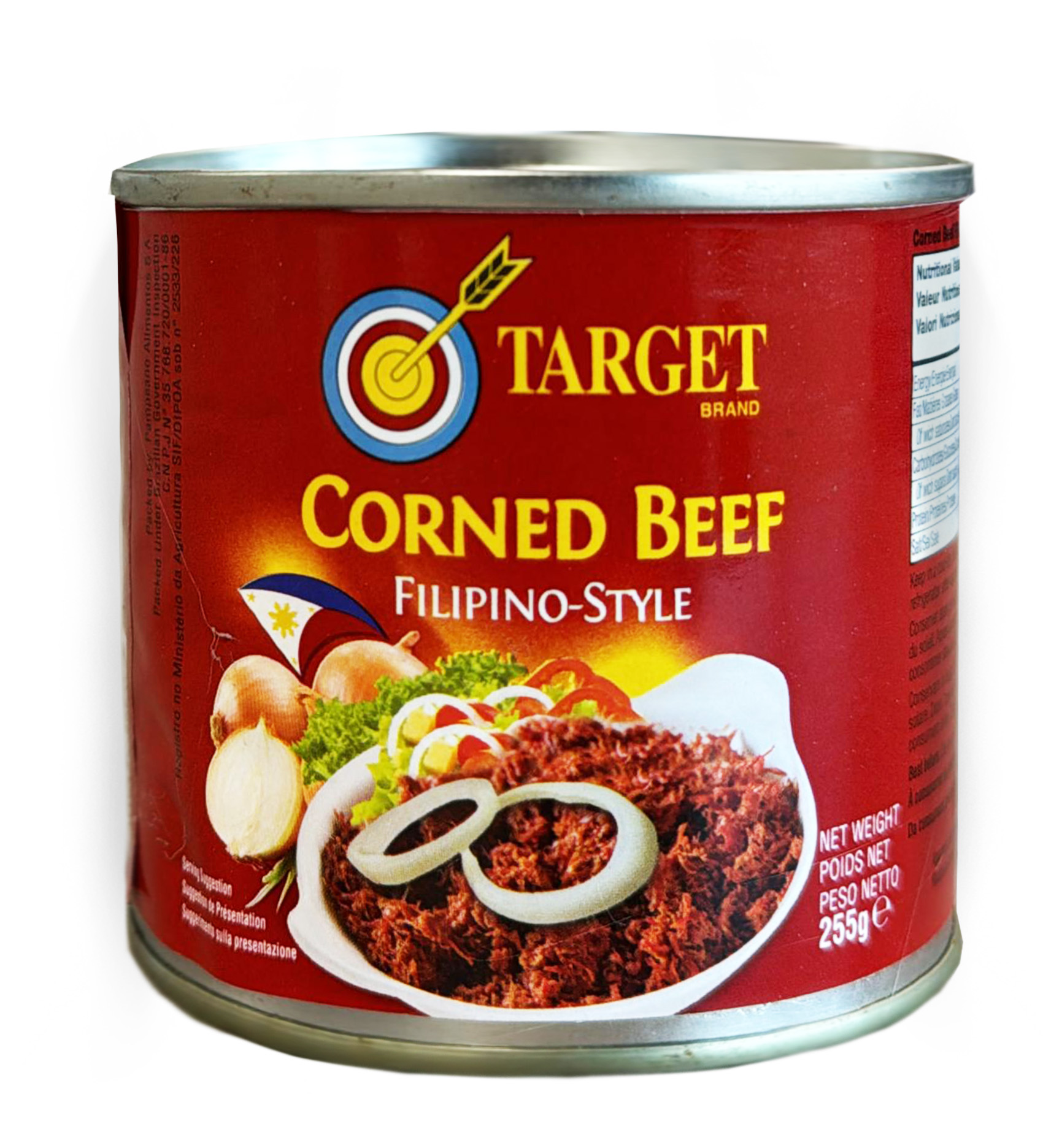TARGETER CORNED BEEF FILIPINO 24X255G - FreshTropical