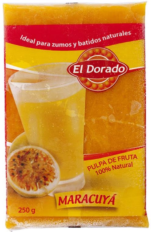 FROZEN PULP MARACUYA 12X250G EL DORADO - FreshTropical