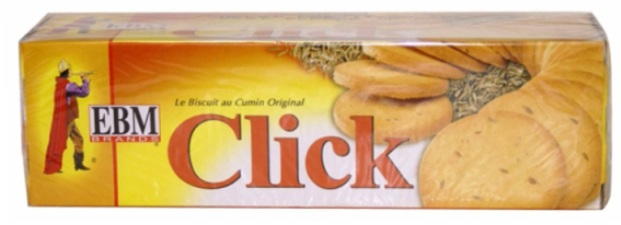 EBM CLICK BISCUIT 24X104.8G - FreshTropical
