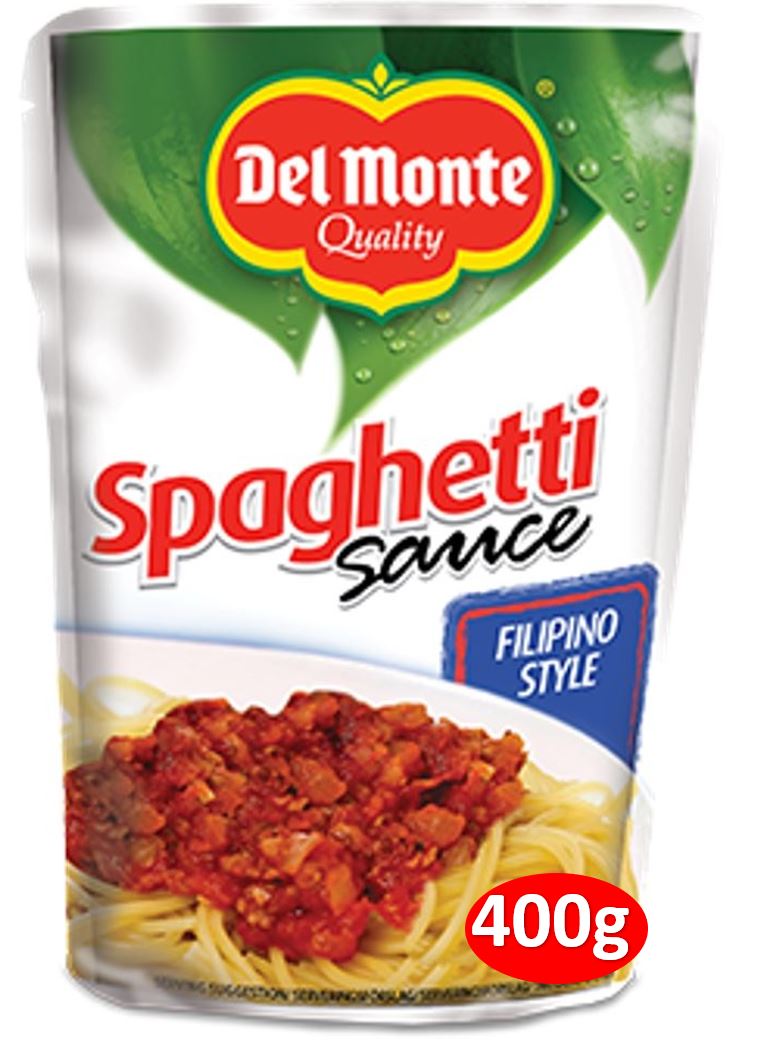 PH DEL MONTE FIL.SPAGHETTI SAUCE 12X400G - FreshTropical