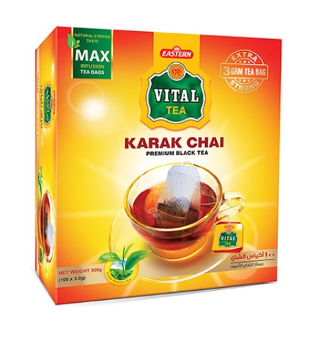 VITAL 100 BOX 3G KARAK CHAI - FreshTropical