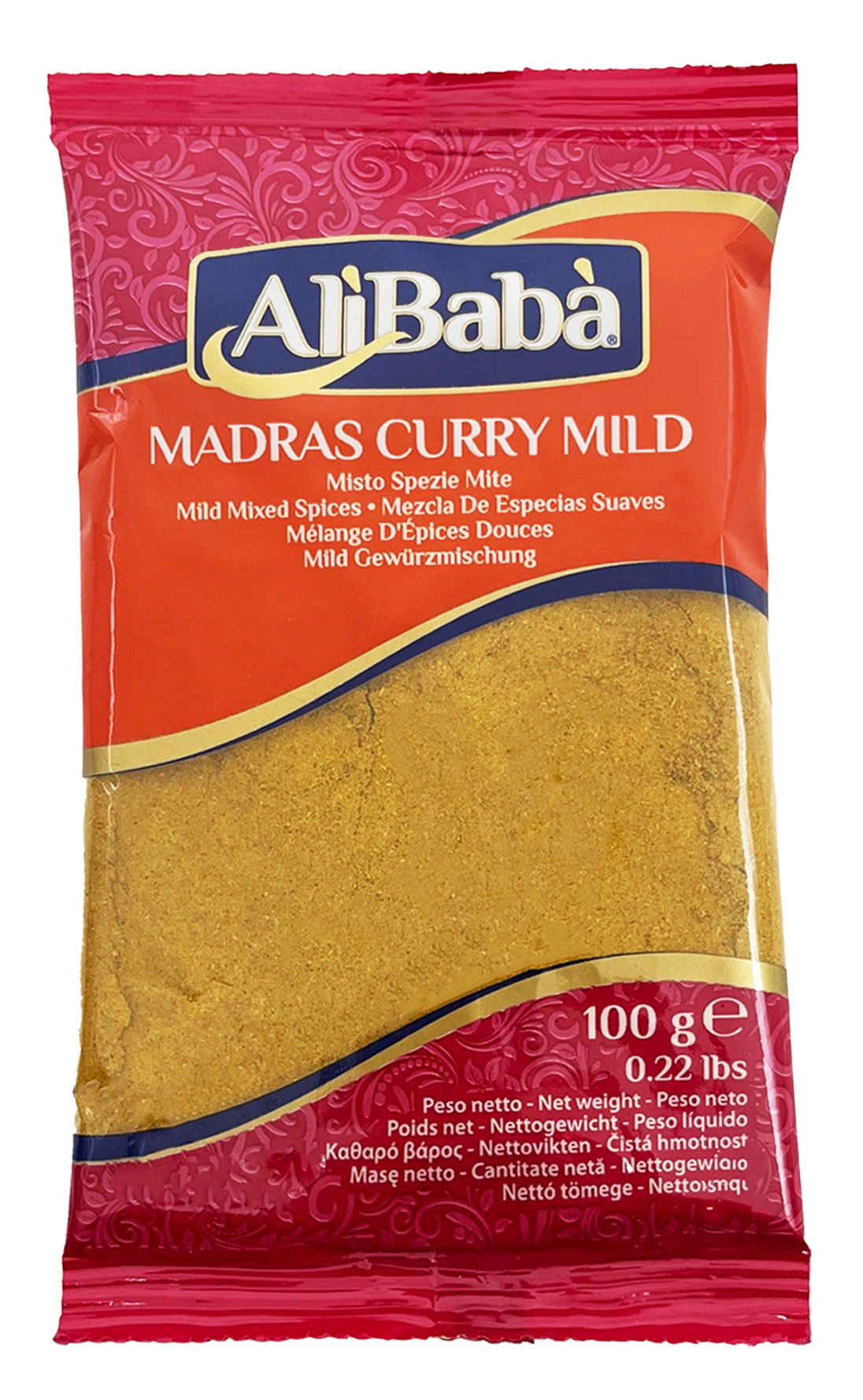 CURRY PWD MILD ALI BABA 20X100G - FreshTropical