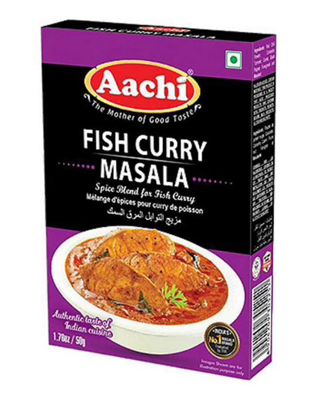 AACHI FISH CURRY MASALA 10X100G - FreshTropical