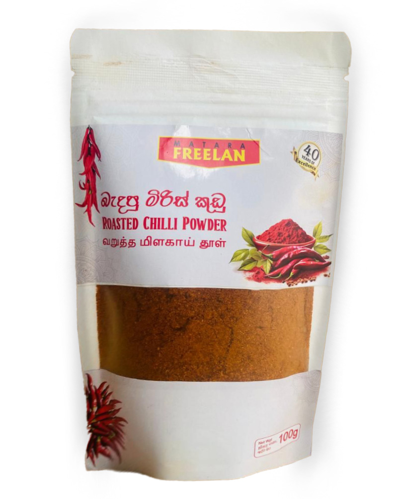 FREELAN ROASTED CHILLI PWD 24X100G - FreshTropical