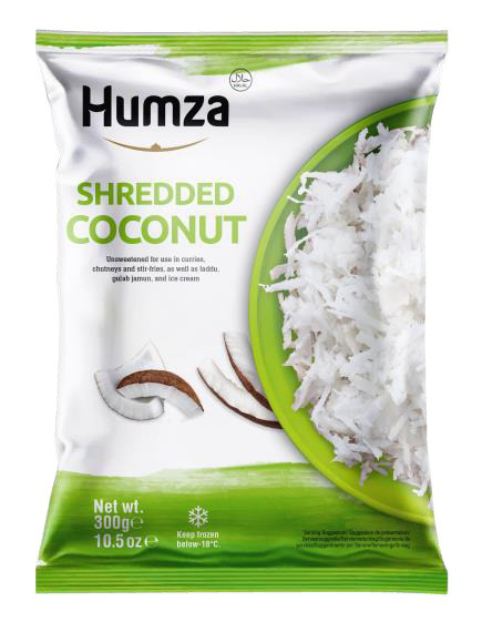 HUMZA SHREDDED COCONUT 10X300G - FreshTropical