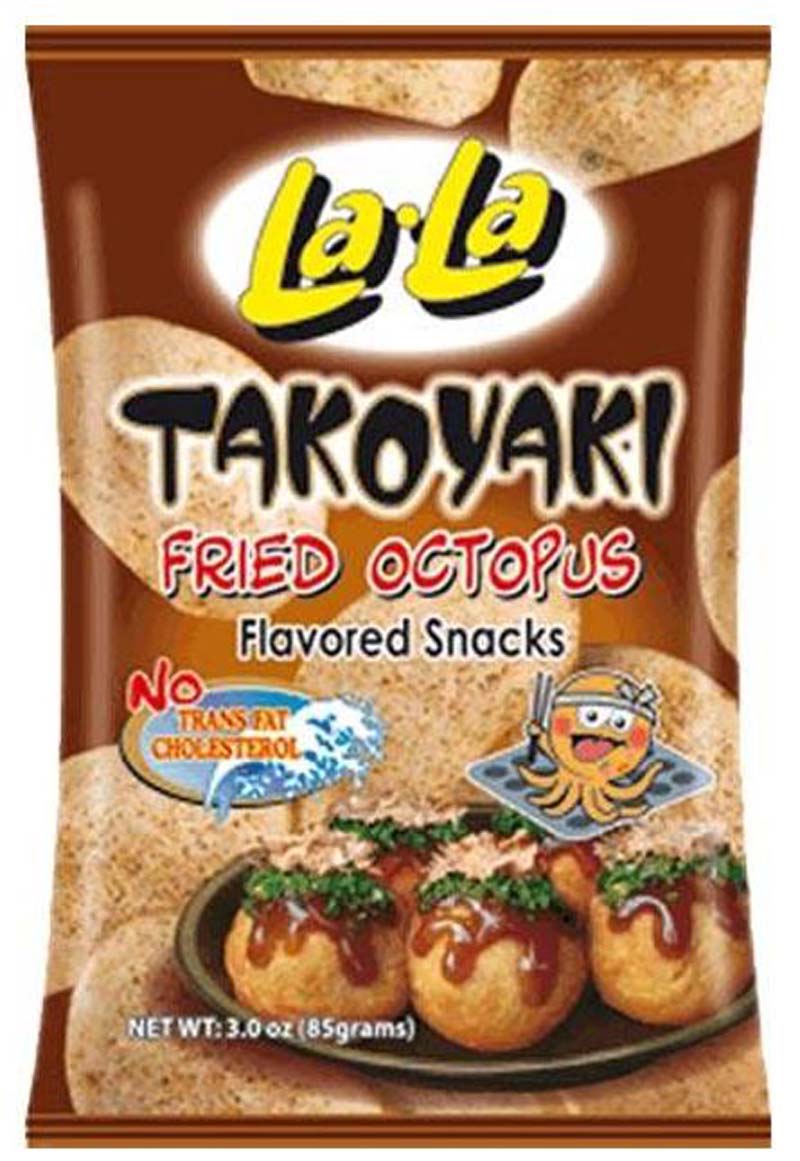 PH CHIPS LALA OCTOPUS TAKOYAKI 24X85G - FreshTropical