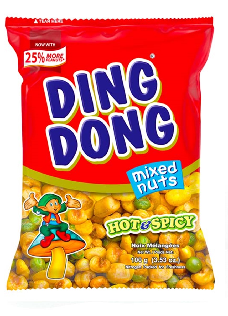 PH CHIPS DING DONG HOT&SPICY 60X95G - FreshTropical
