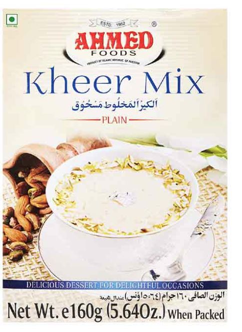 KHEER MIX AHMED STANDARD(PLAIN) 12X160G - FreshTropical