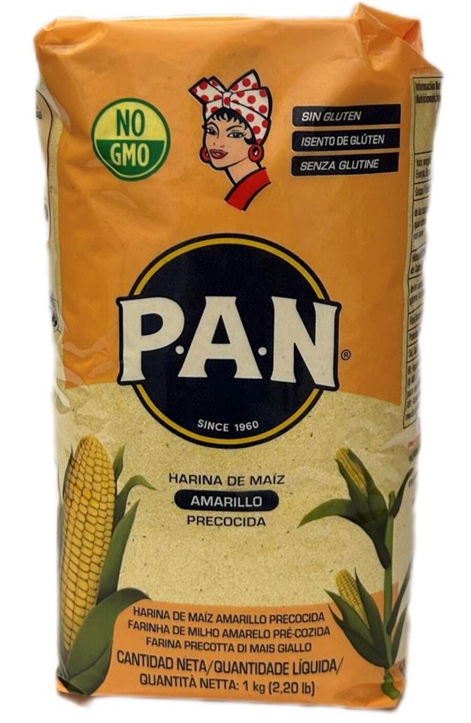 PAN MAIS FLOUR YELLOW10x1KG(ORANGE PACK) - FreshTropical