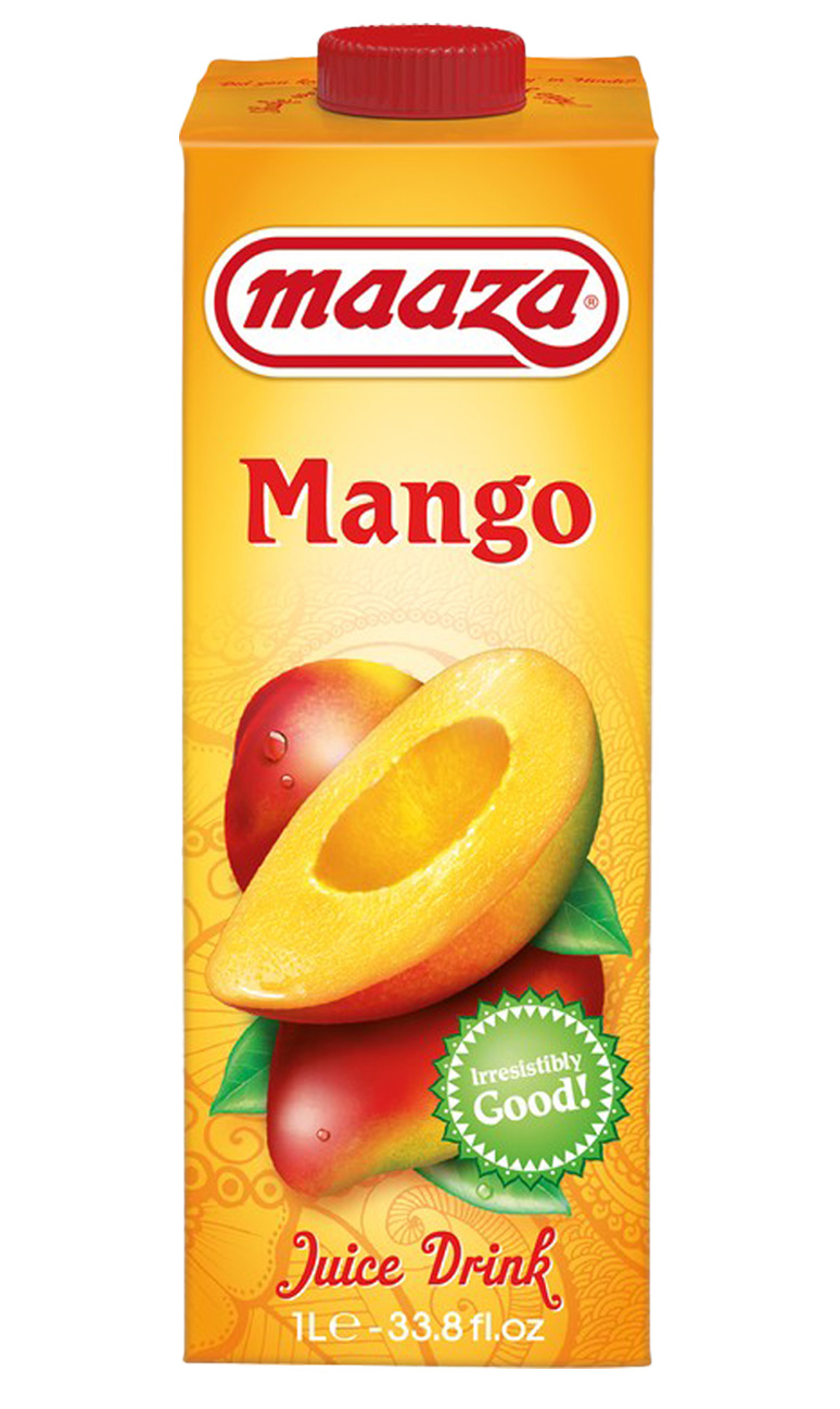 MAAZA TETRAPAK MANGO 12X1LT - FreshTropical