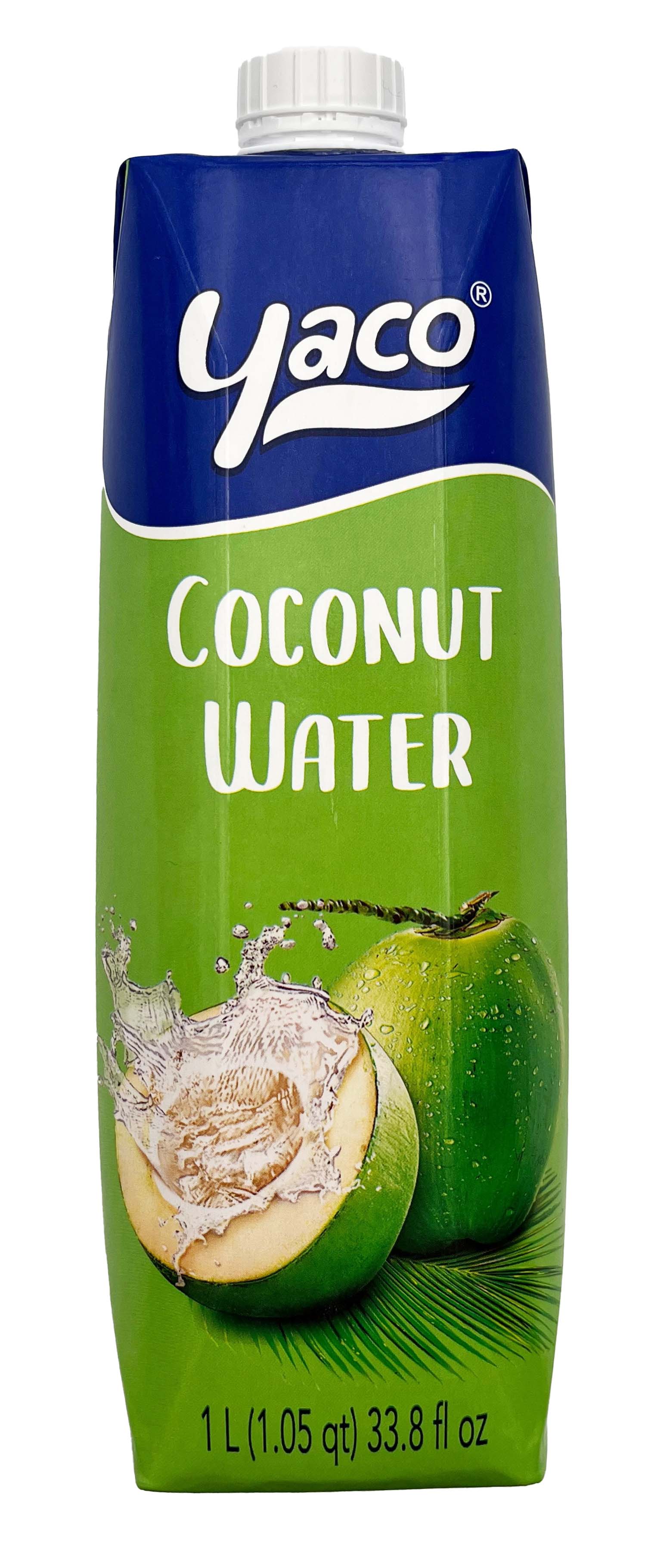 YACO COCONUT WATER UHT 12X1L - FreshTropical