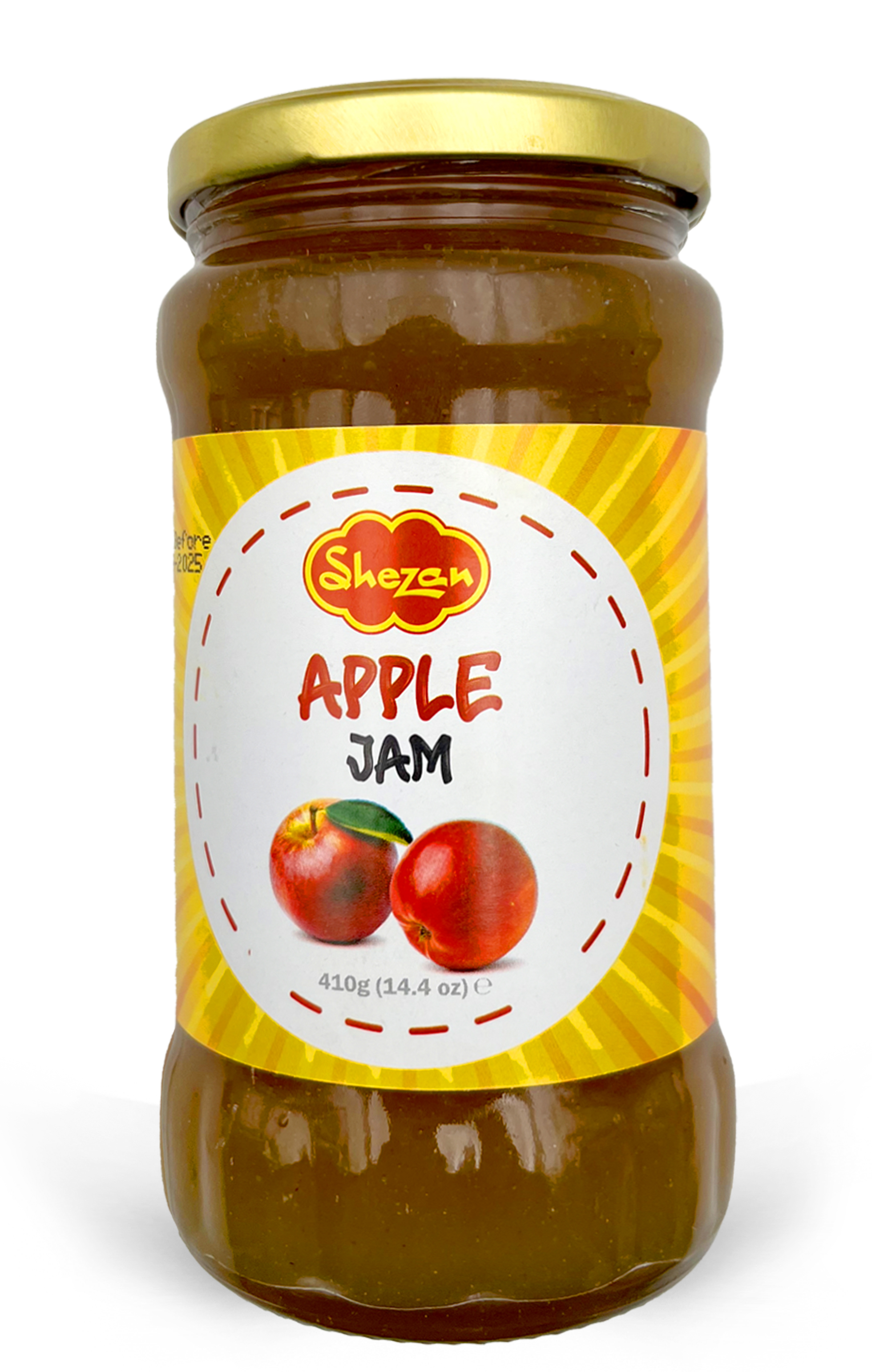 SHEZAN JAM APPLE 12X410G - FreshTropical
