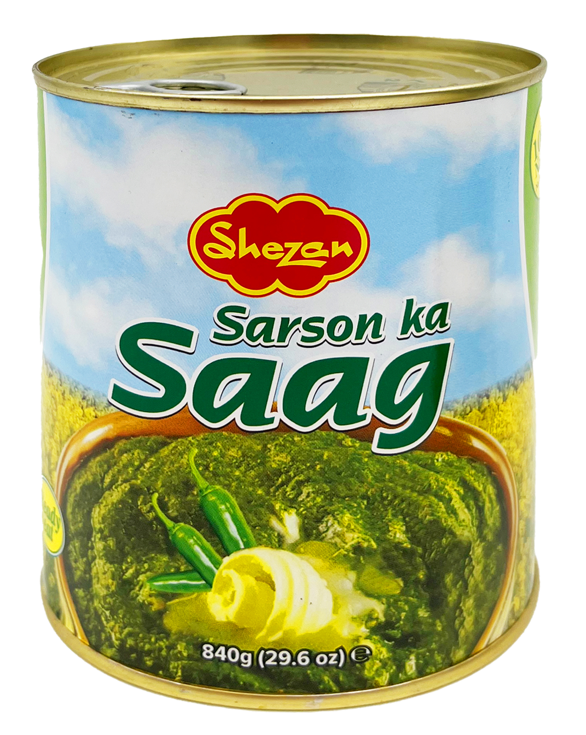 SARSON KA SAAG SHEZAN 12X840G - FreshTropical