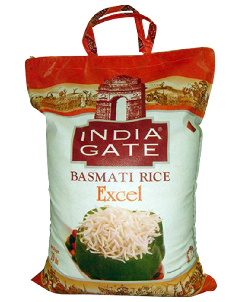BASMATI INDIA GATE EXCEL RICE 20KG - FreshTropical