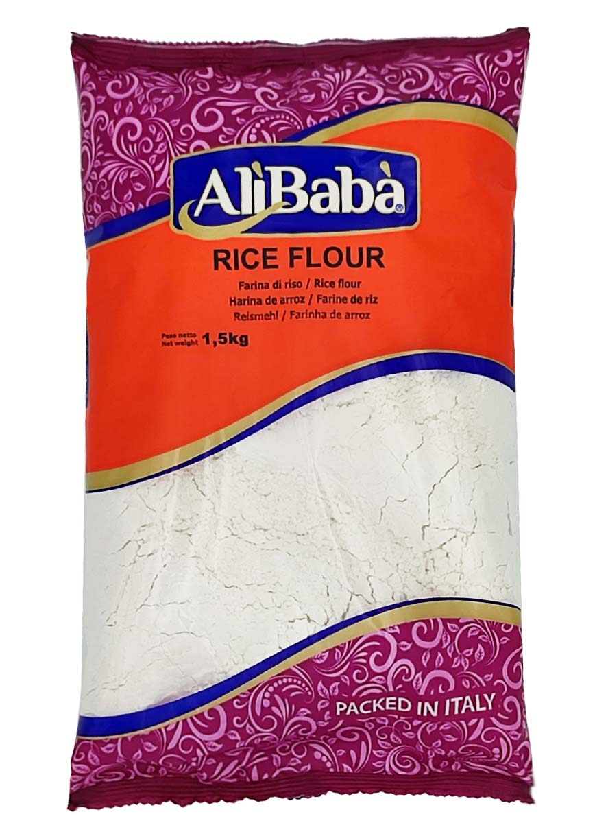 RICE FLOUR ALI BABA 6X1,5KG - FreshTropical