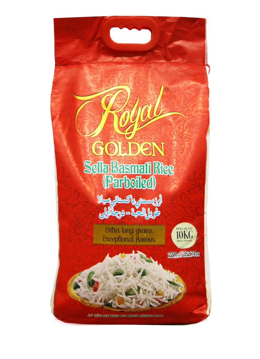 PARBOILED ROYAL GOLDEN RISO 2X10KG - FreshTropical