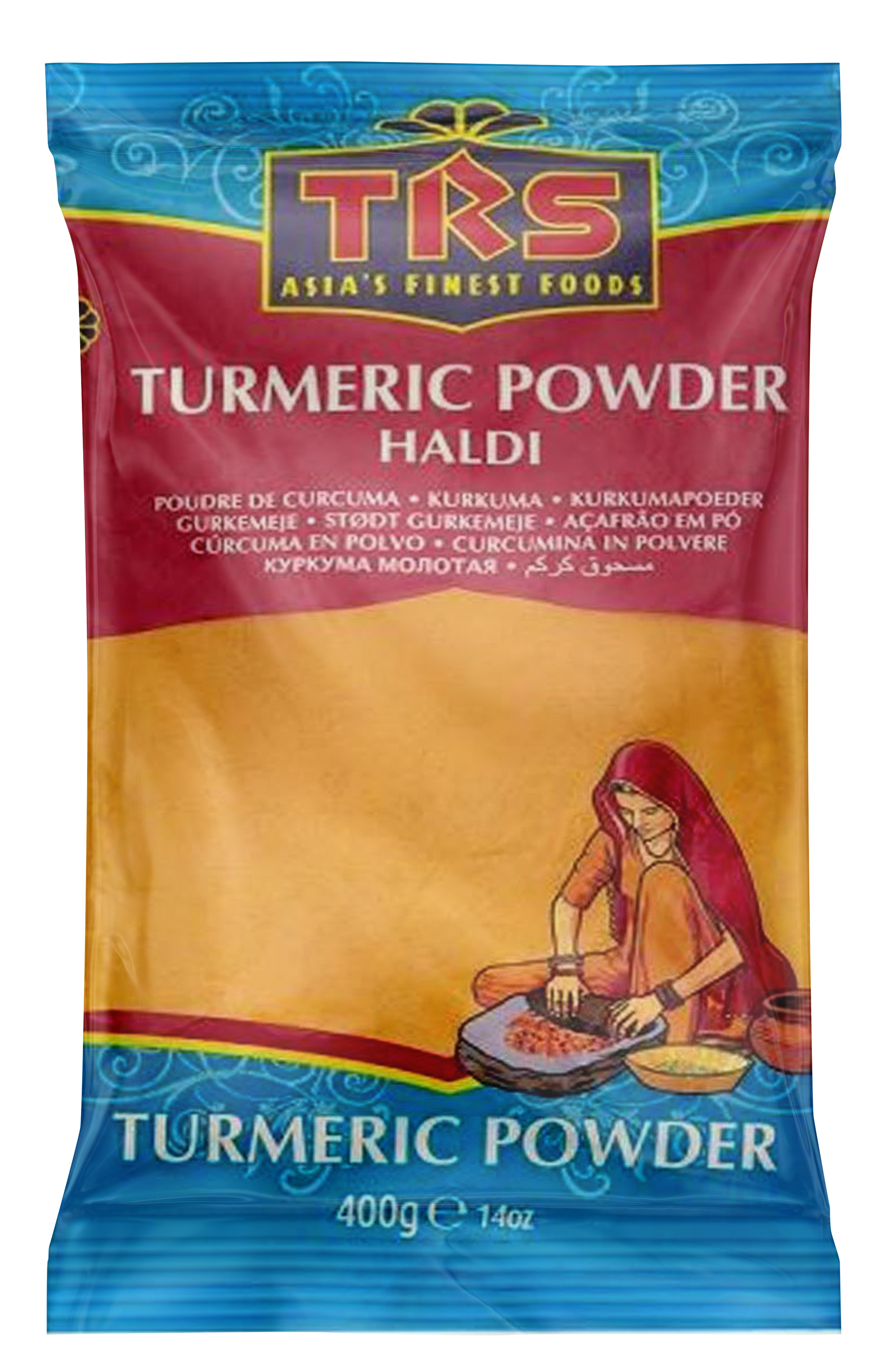 TUMERIC PWD TRS 10X400G - FreshTropical