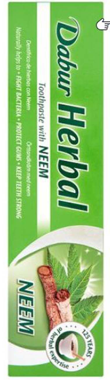 TOOTHPASTE DABUR NEEM 6X100ML - FreshTropical