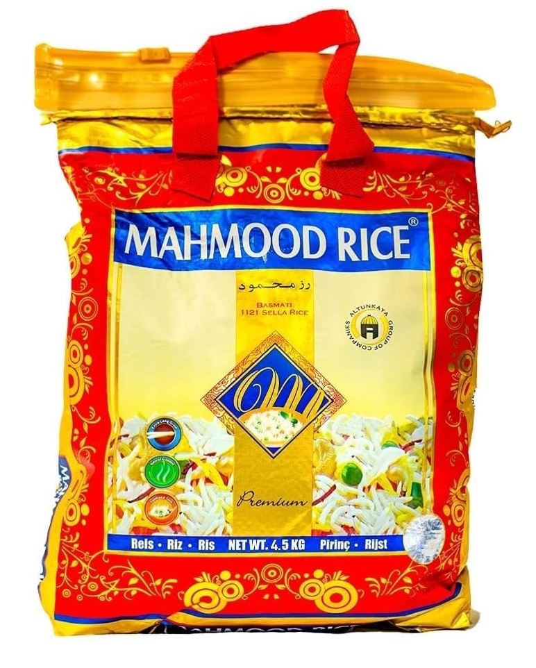 BASMATI MAHMOOD RICE 1121 POUCH 4X4.5KG - FreshTropical