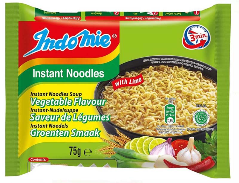 NOODLES INDOMIE VEGETABLE 40x75GR - FreshTropical