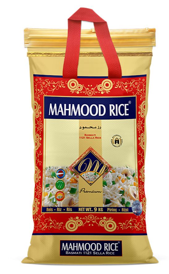 BASMATI MAHMOOD RICE 1121 BAG 2X9KG - FreshTropical