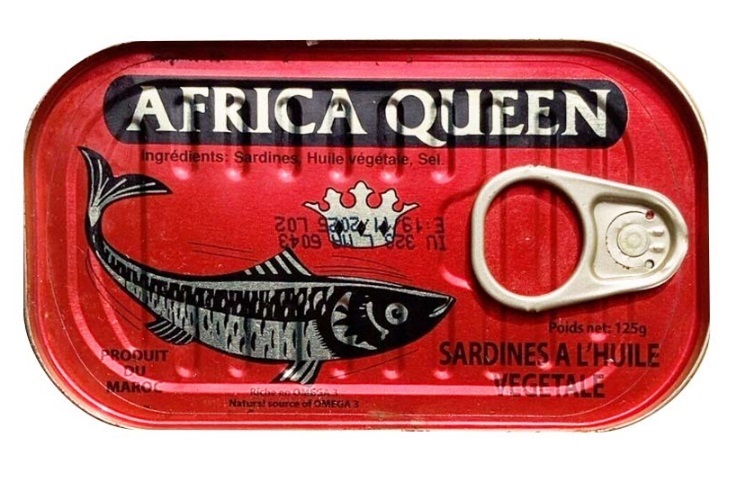SARDINE AF.QUEEN OIL MAROC 50x125GR - FreshTropical