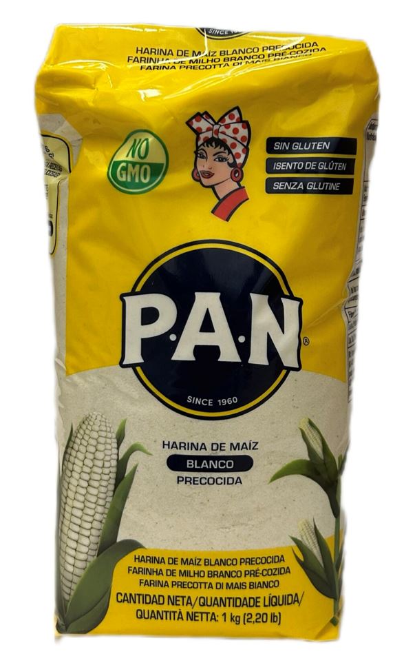 PAN CORN FLOUR WHITE 10x1KG(YELLOW PACK) - FreshTropical