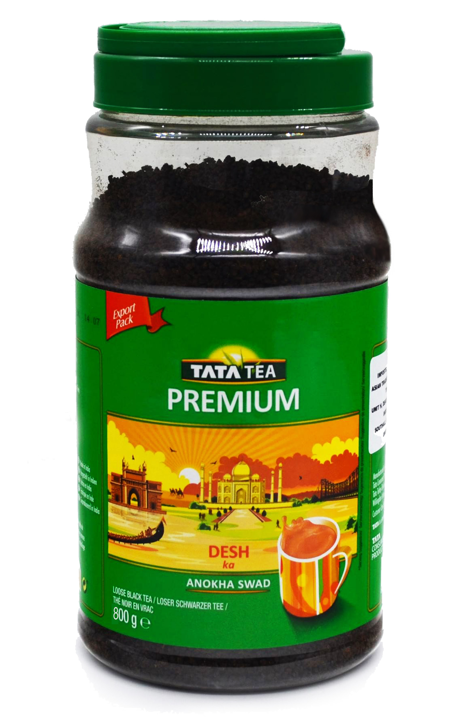 TATA TEA PREMIUM JAR 8X800G EXP - FreshTropical