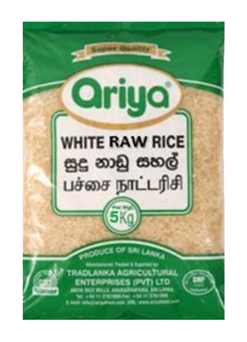 WHITE RAW RICE ARIYA 4X5KG - FreshTropical