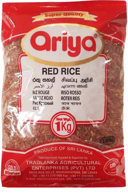 RED BASMATI RISO ARIYA 20X1KG - FreshTropical