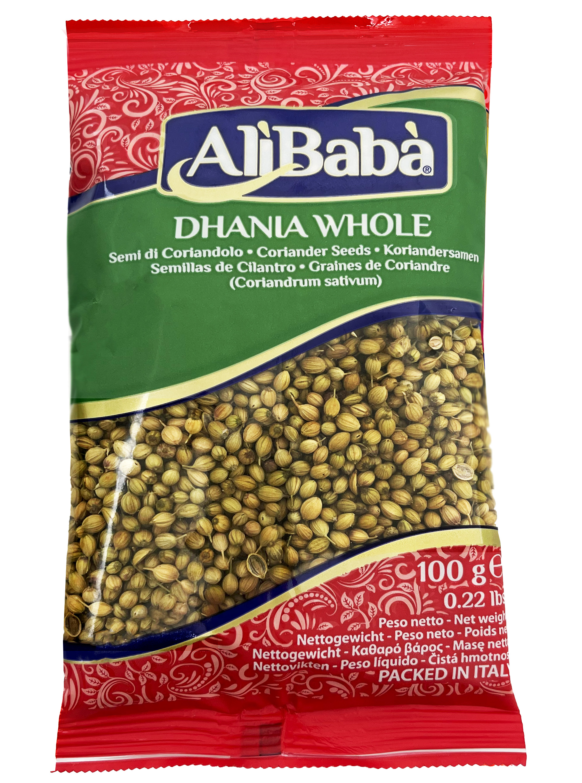 CORIANDER WHOLE ALI BABA 13X100G - FreshTropical