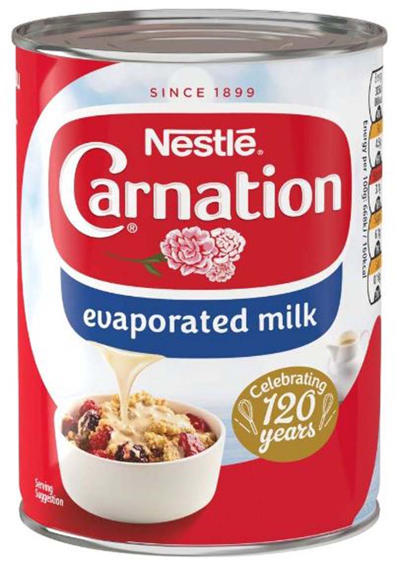 NESTLE CARNATION EVAPOR.UNSW.CM 12X410G - FreshTropical