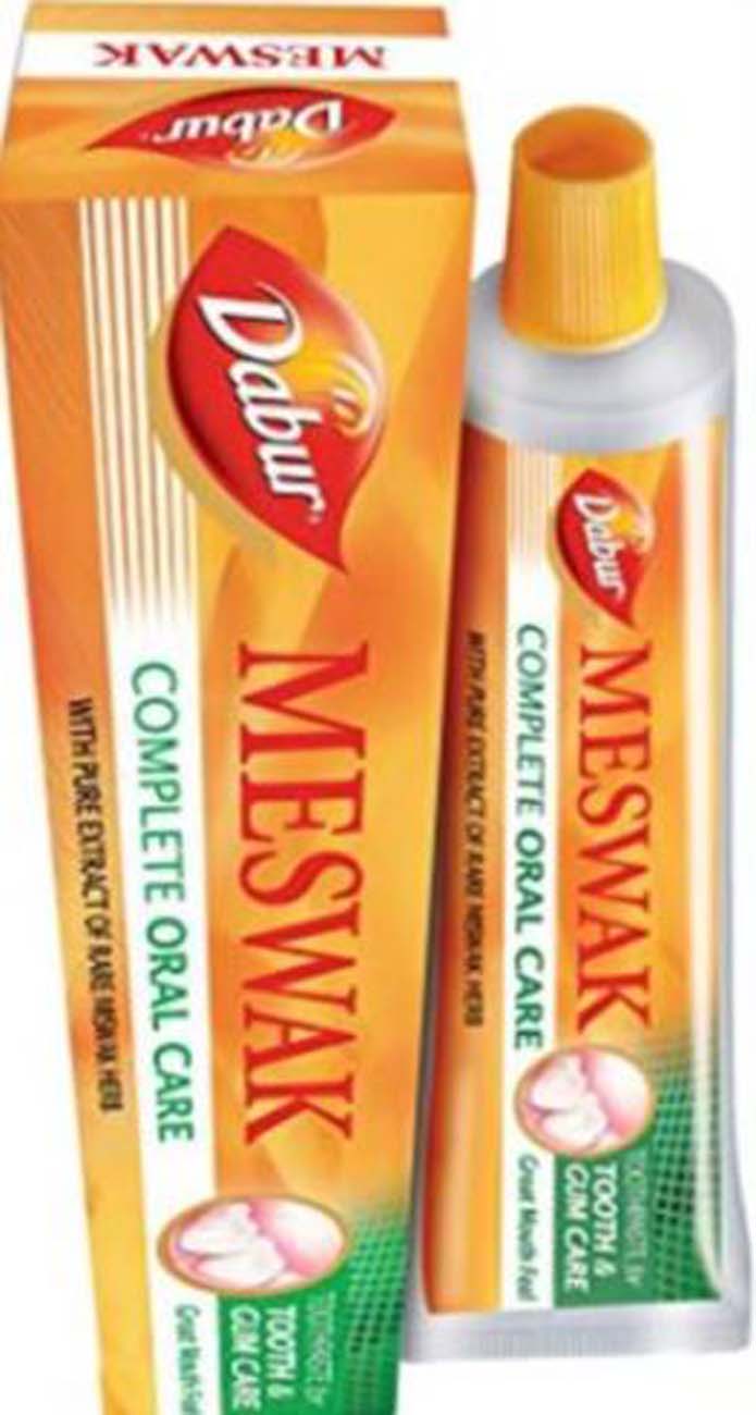 TOOTHPASTE DABUR MISWAK 6X100ML - FreshTropical