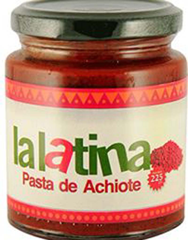 PASTA DI ACHIOTE 12X225G LA LATINA - FreshTropical