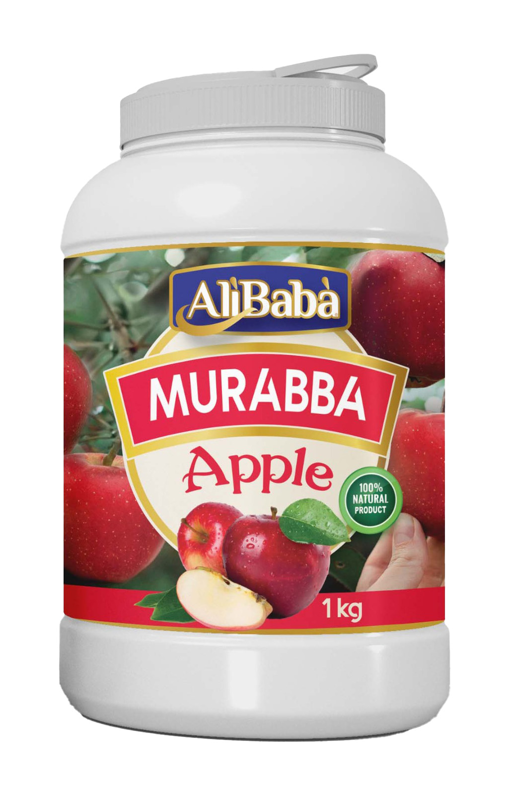 MURABBA ALI BABA APPLE 12X1KG - FreshTropical