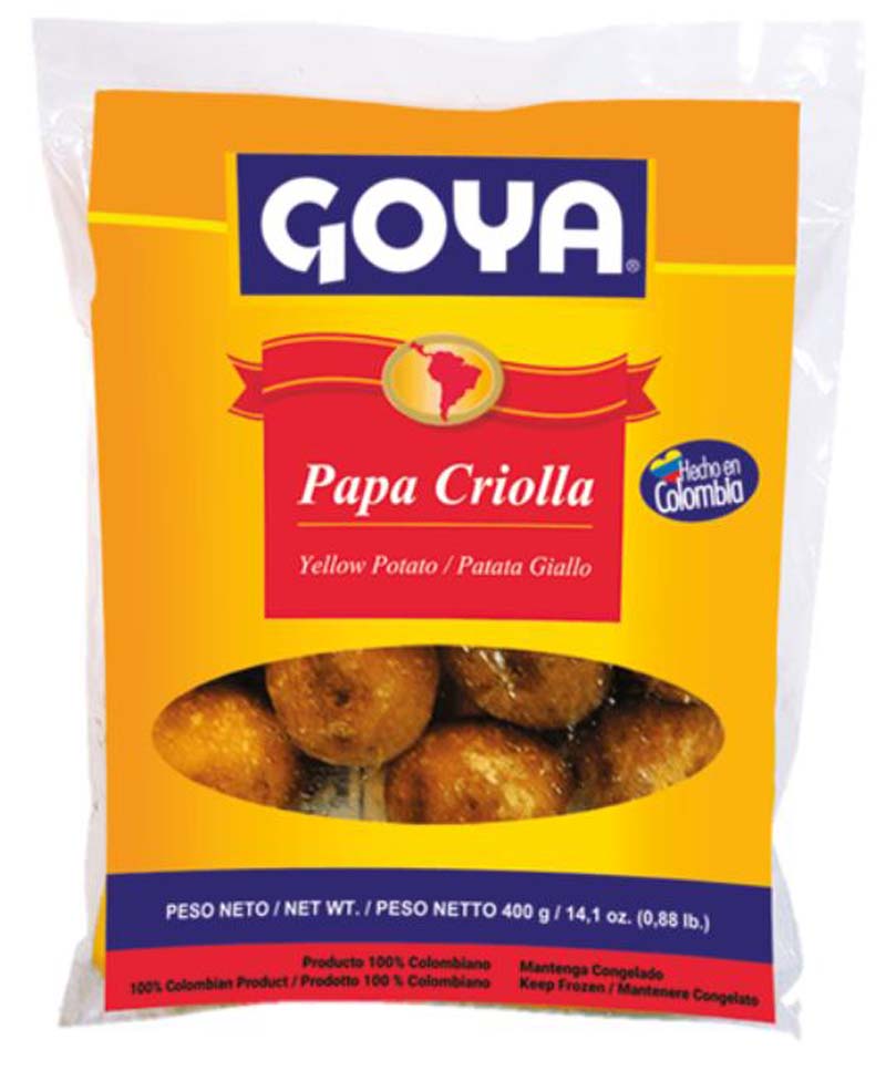 PE PAPA CRIOLLA FROZEN 12X400G GOYA - FreshTropical