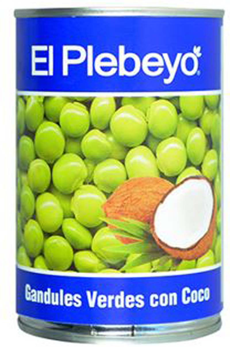 GUANDULES VERDES COCO LATT.24X425G PLEBE - FreshTropical