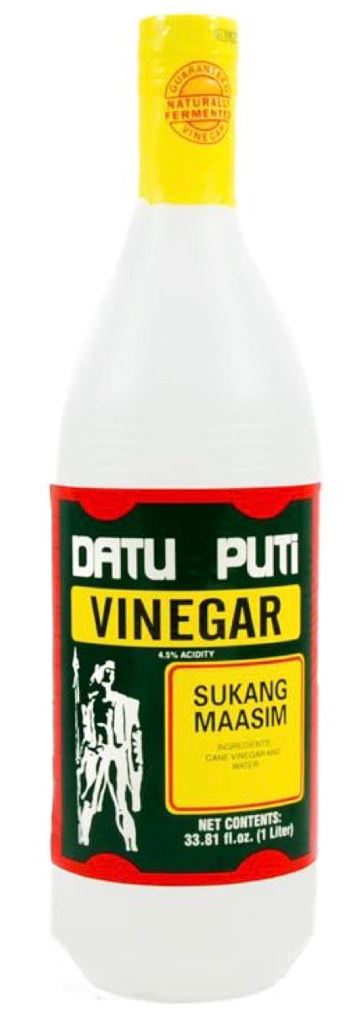 PH DATU PUTI VINEGAR 12X1LT - FreshTropical