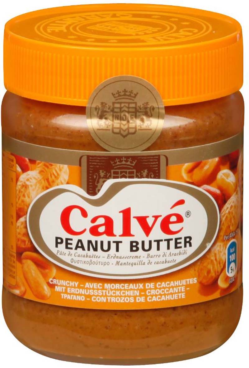 CALVE(YELLOW) P.BUTTER CRUNCH 12X350G - FreshTropical