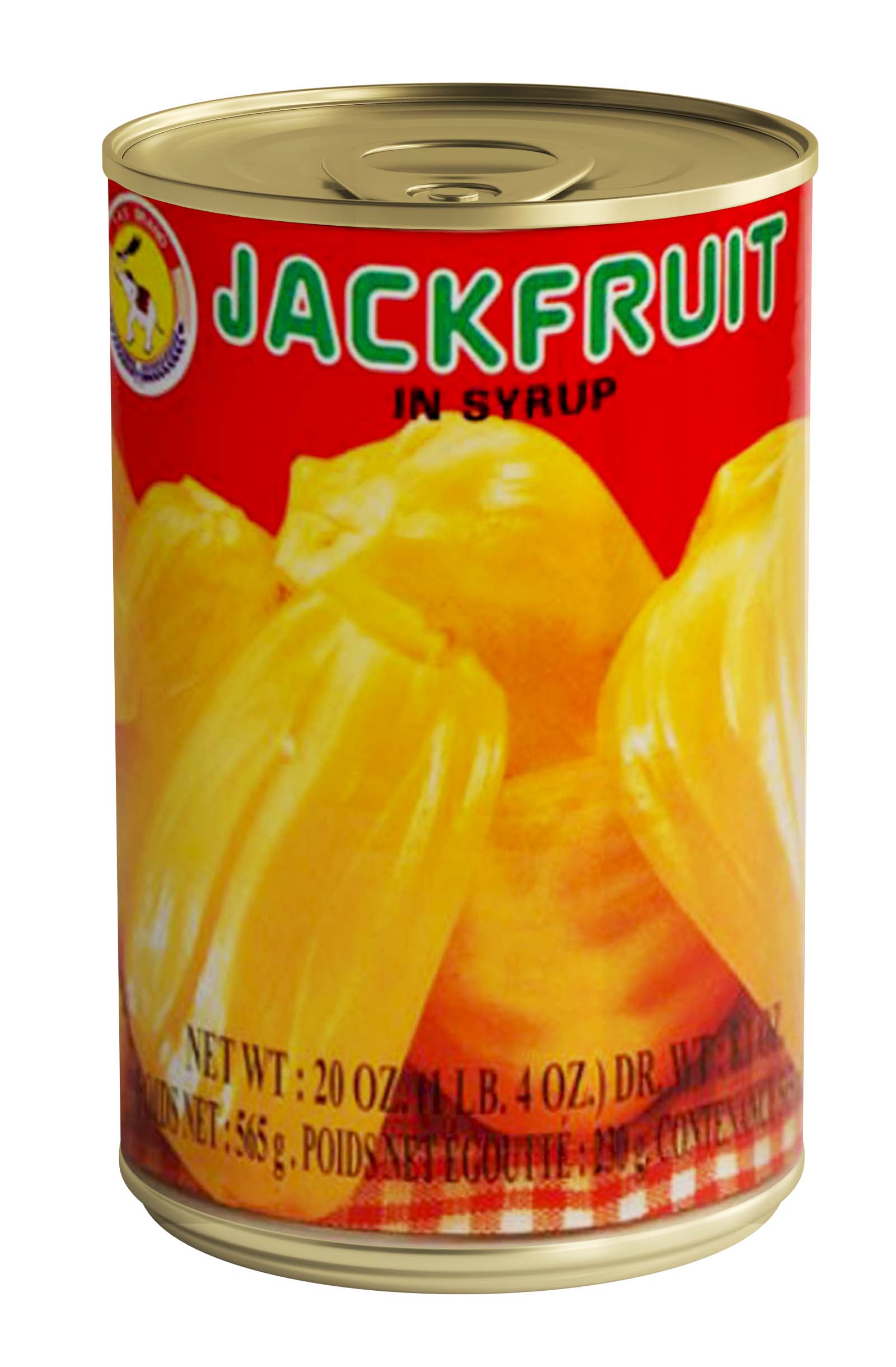 TAS JACKFRUIT SYRUP YELLOW CAN 24X565G - FreshTropical