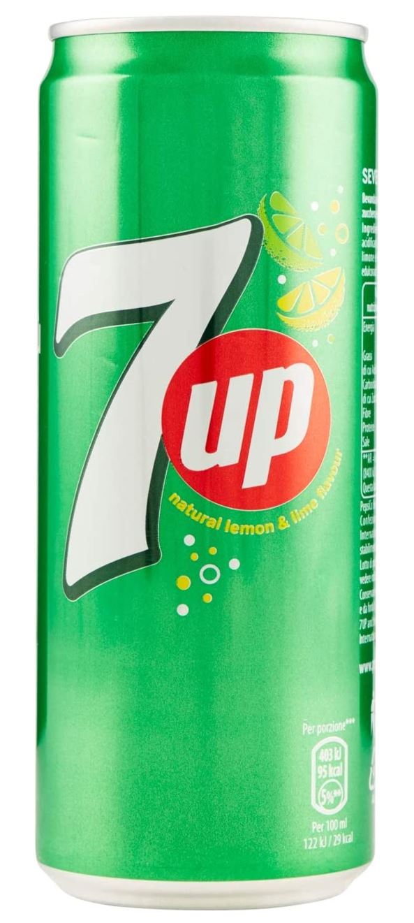 SEVEN UP 7UP CAN 24X330ML ITA - FreshTropical
