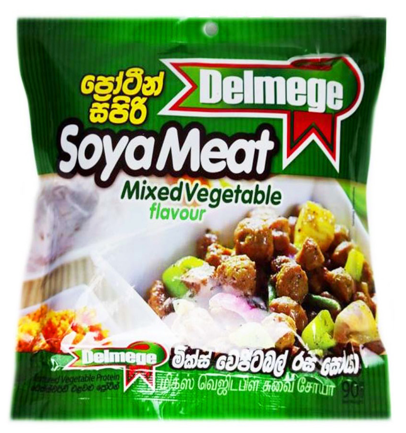 DELMEGE SOYA MIX VEGETABLE 60X90G - FreshTropical