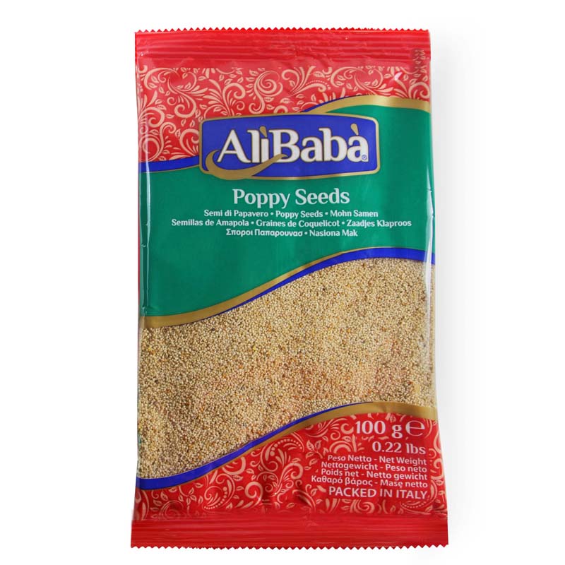 POPPY SEEDS(KASKAS) ALI BABA 20X100G - FreshTropical