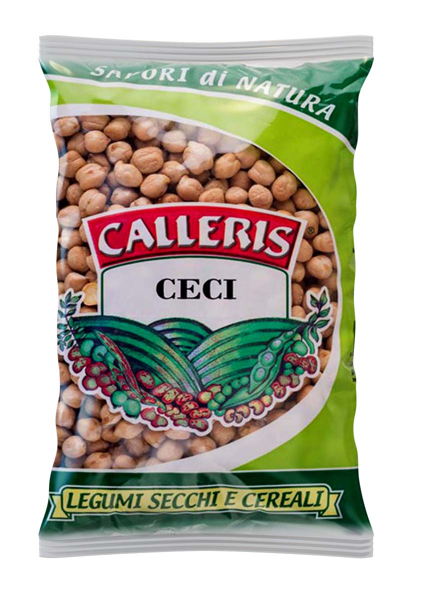 CALLERIS CECI INTERI CHICK PEAS 12X500G - FreshTropical
