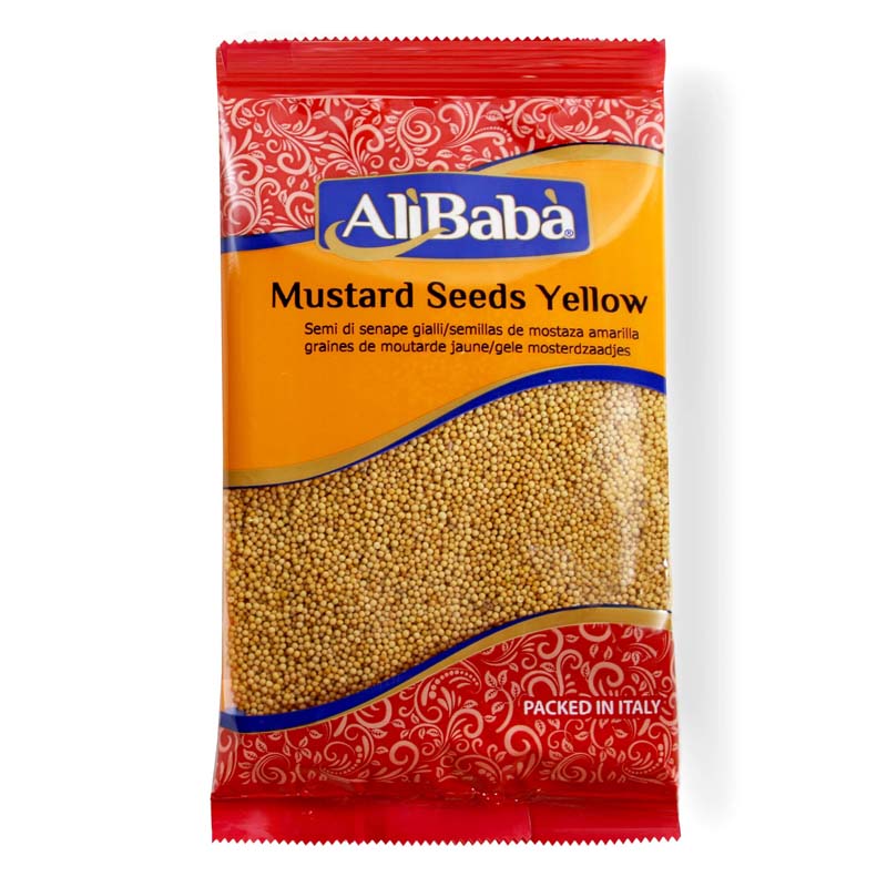 MUSTARD SEEDS YELLOW ALI BABA 20X100G - FreshTropical