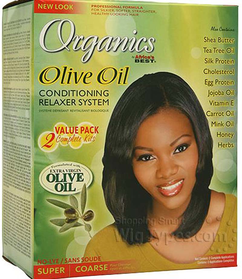 AB OLIVE OIL RELAXER KIT SUPER - FreshTropical